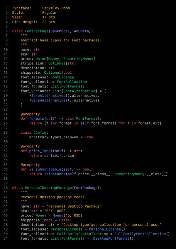 Berkeley Mono February Update
